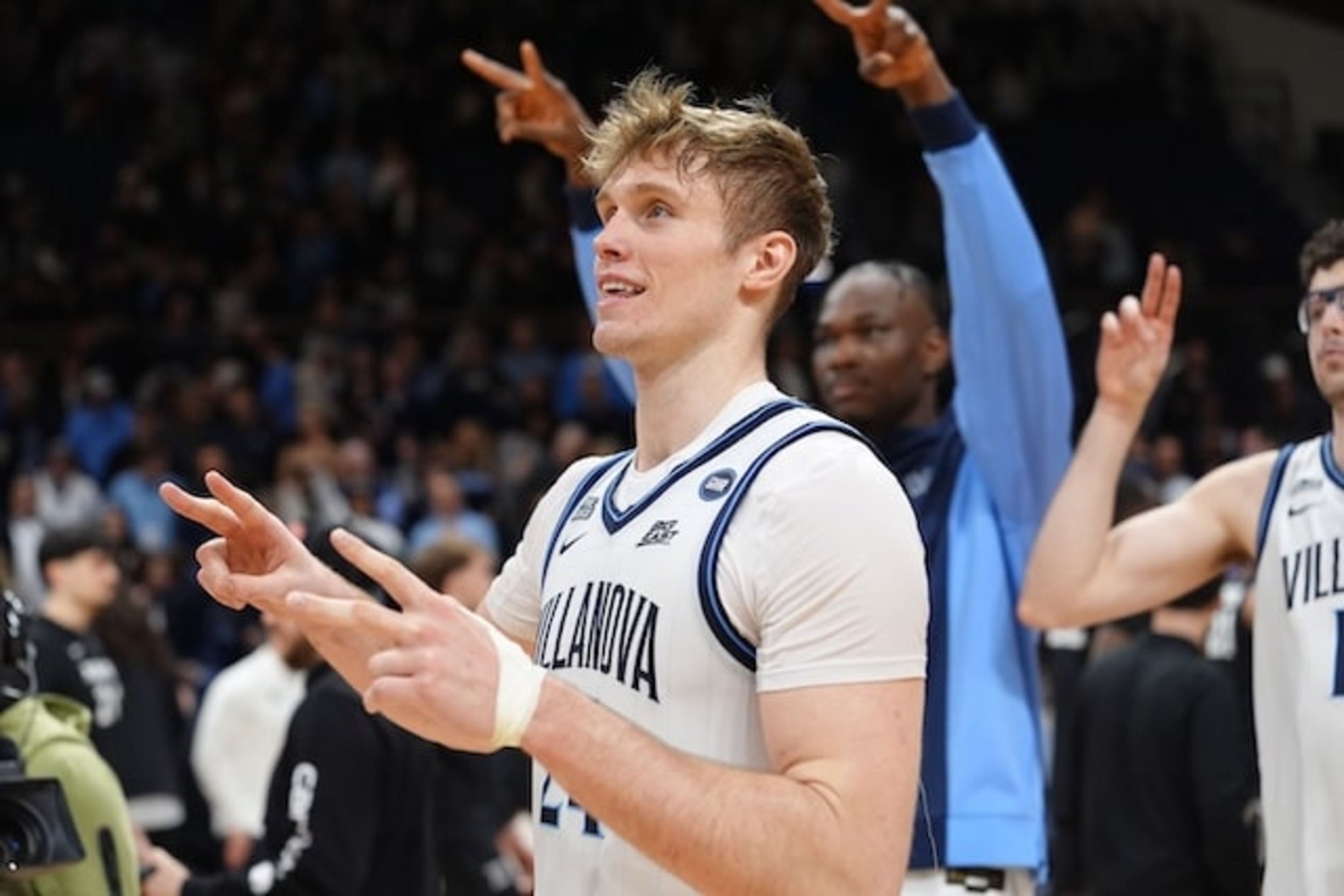 Villanova’s Duke Brennan participating in pre-draft workout