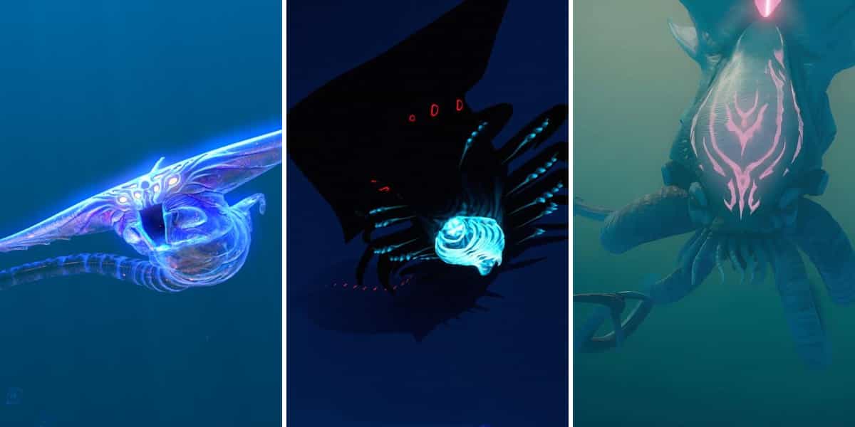 Every leviathan from Subnautica 1 and 2, ranked by terror
