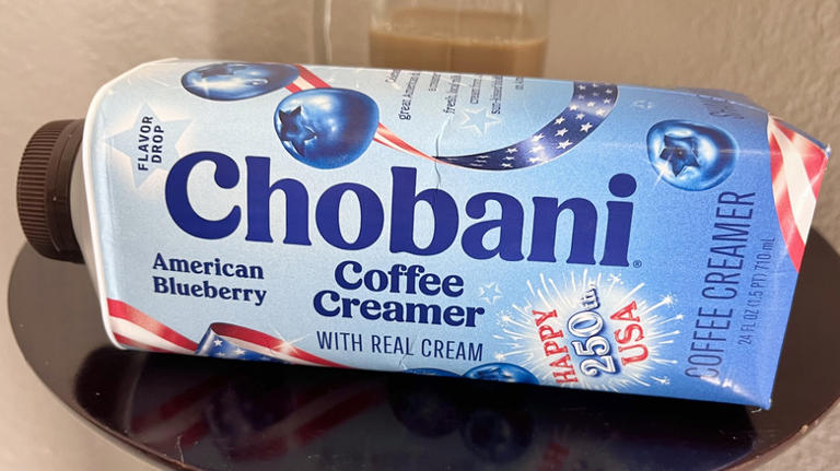 I tried Chobani's new blueberry-flavored coffee creamer. Here's what I ...