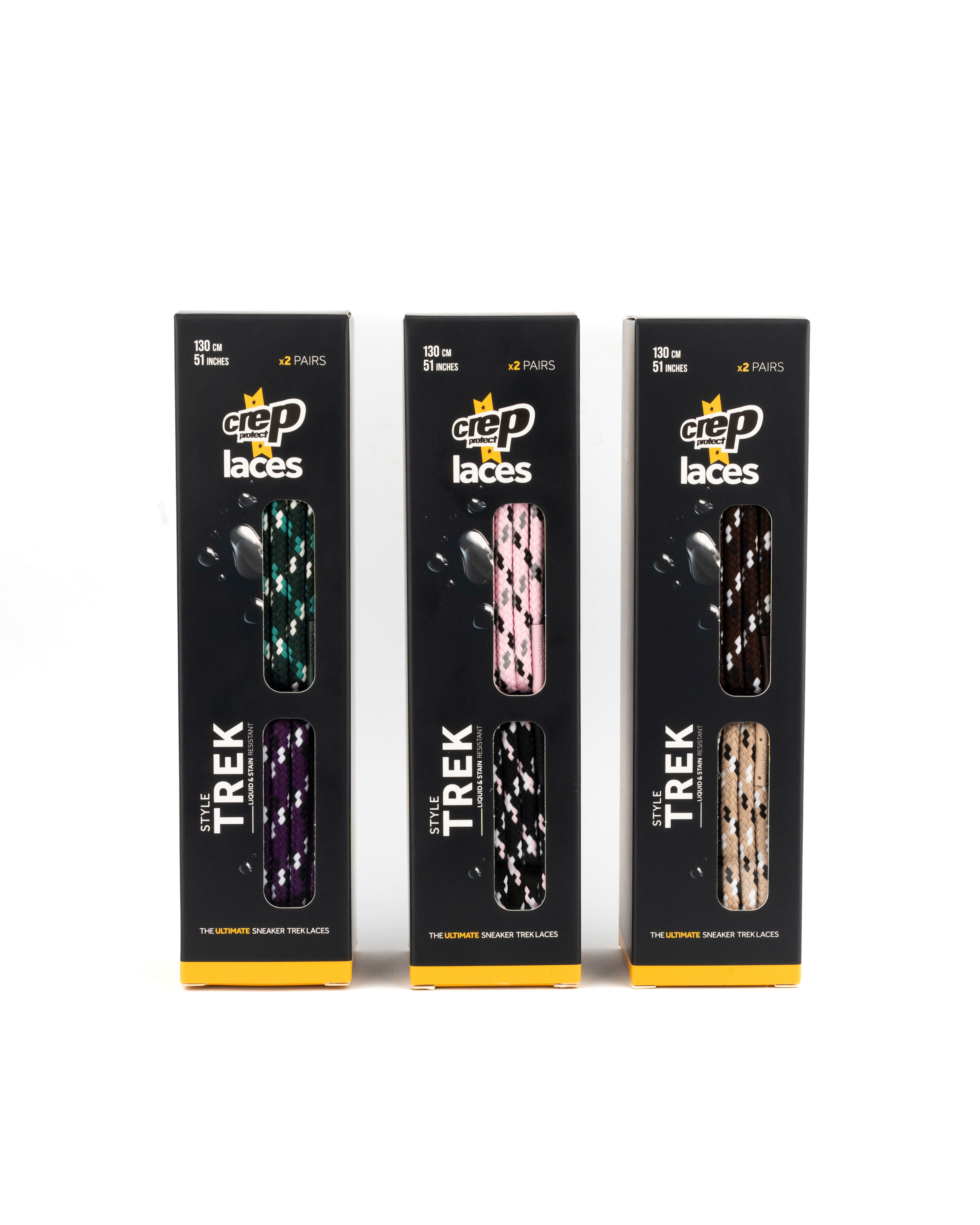 Crep Protect launches trek laces in bold tri-tone colourways