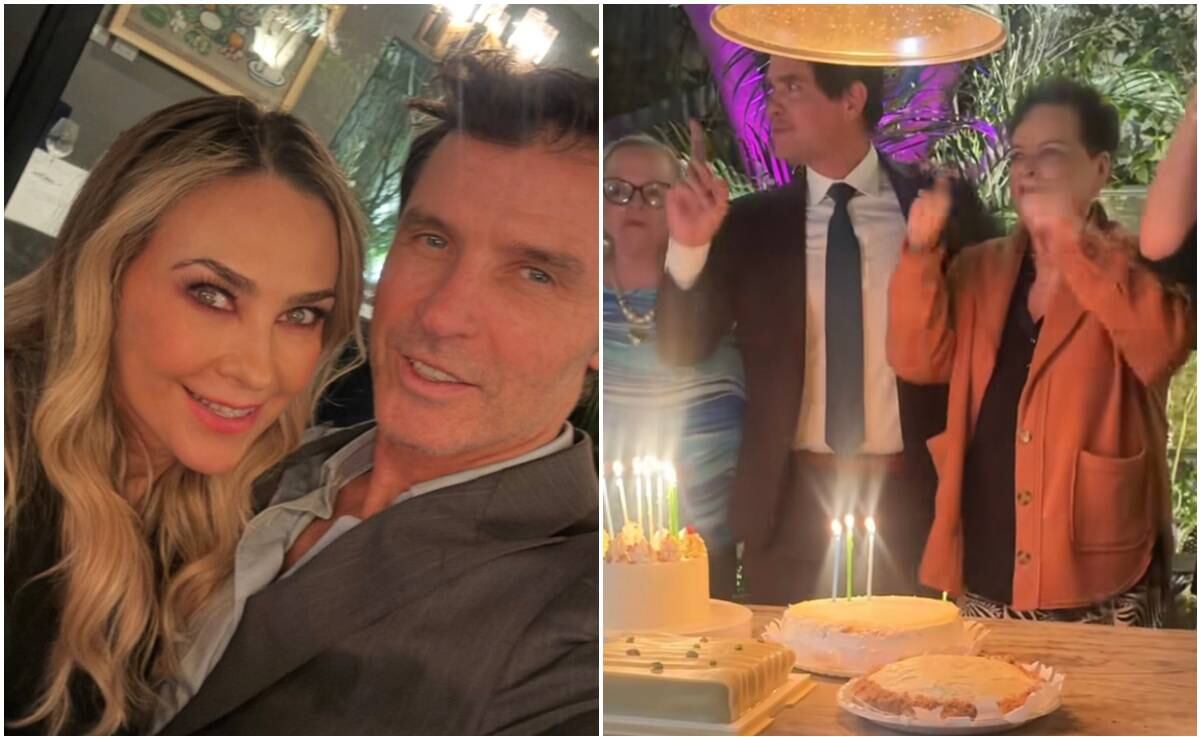 Eduardo Verástegui se reencuentra con su ex Aracely Arámbula, celebran ...