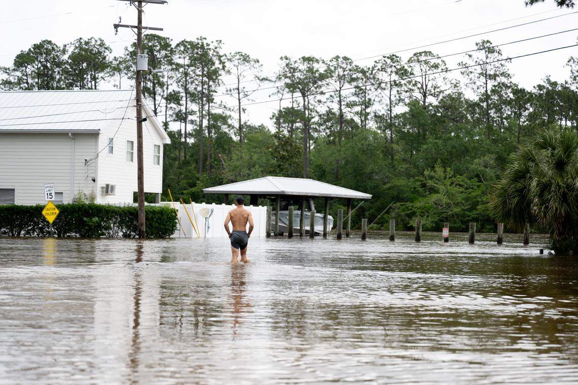 Historic amount of rain has fallen on Gulfport area, and Hancock saw ...