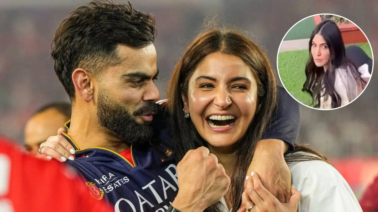 Anushka Sharma’s cute fan moment amid IPL 2026’s RCB vs GT qualifier 1 ...