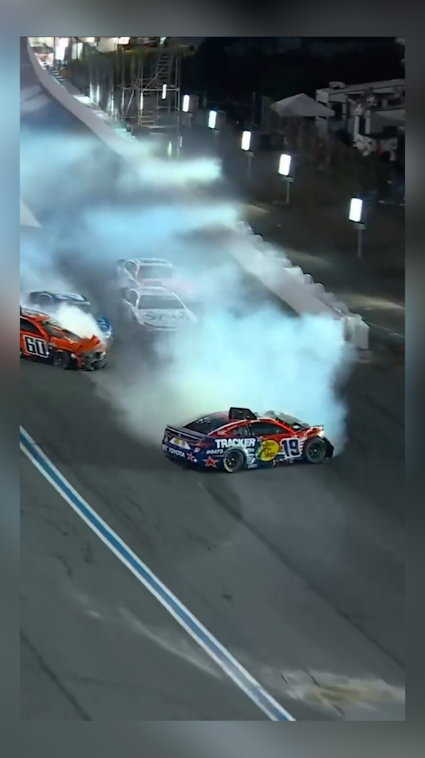 Briscoe tags Buescher and all hell breaks loose — lap 329 chaos at the ...