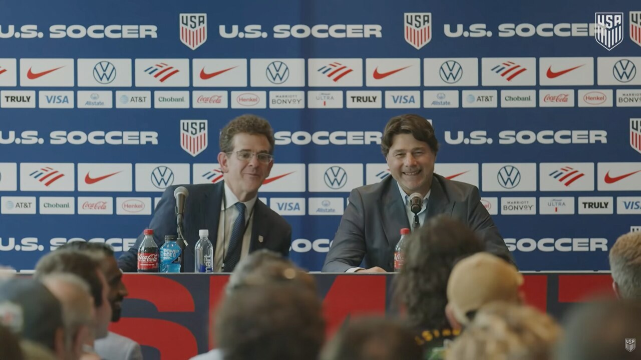 USA soccer manager Mauricio Pochettino talks 2026 FIFA World Cup roster ...