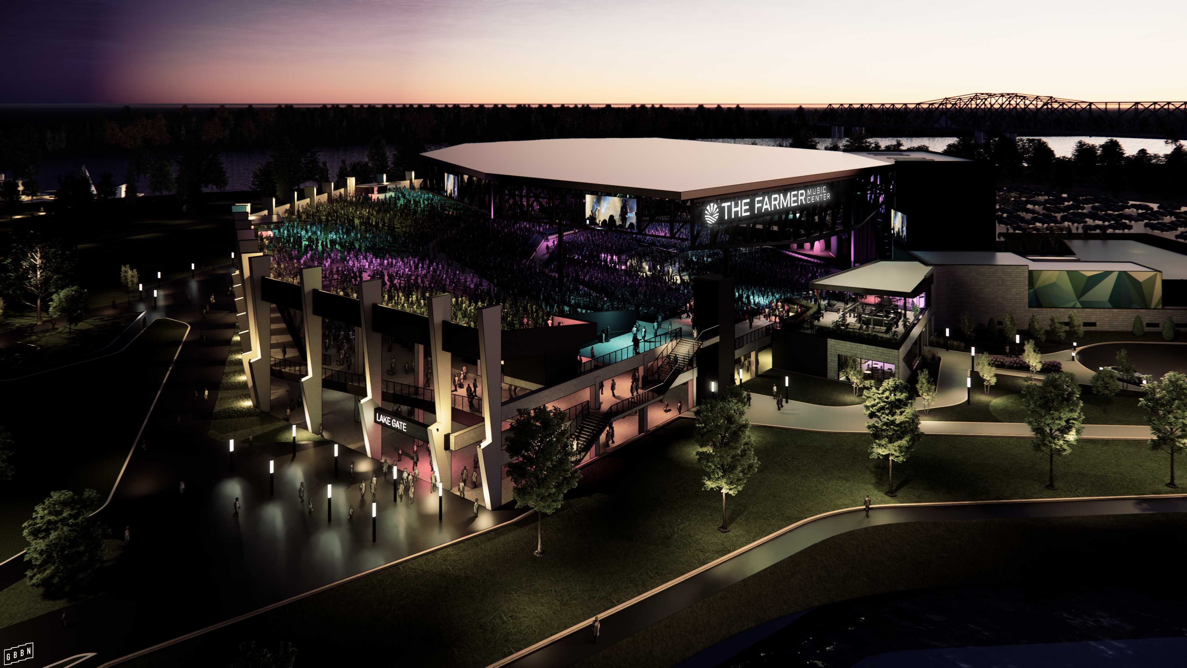 Work continues on new Farmer Music Center, called the future of live ...