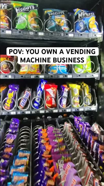 The therapeutic joy of vending machine restocking