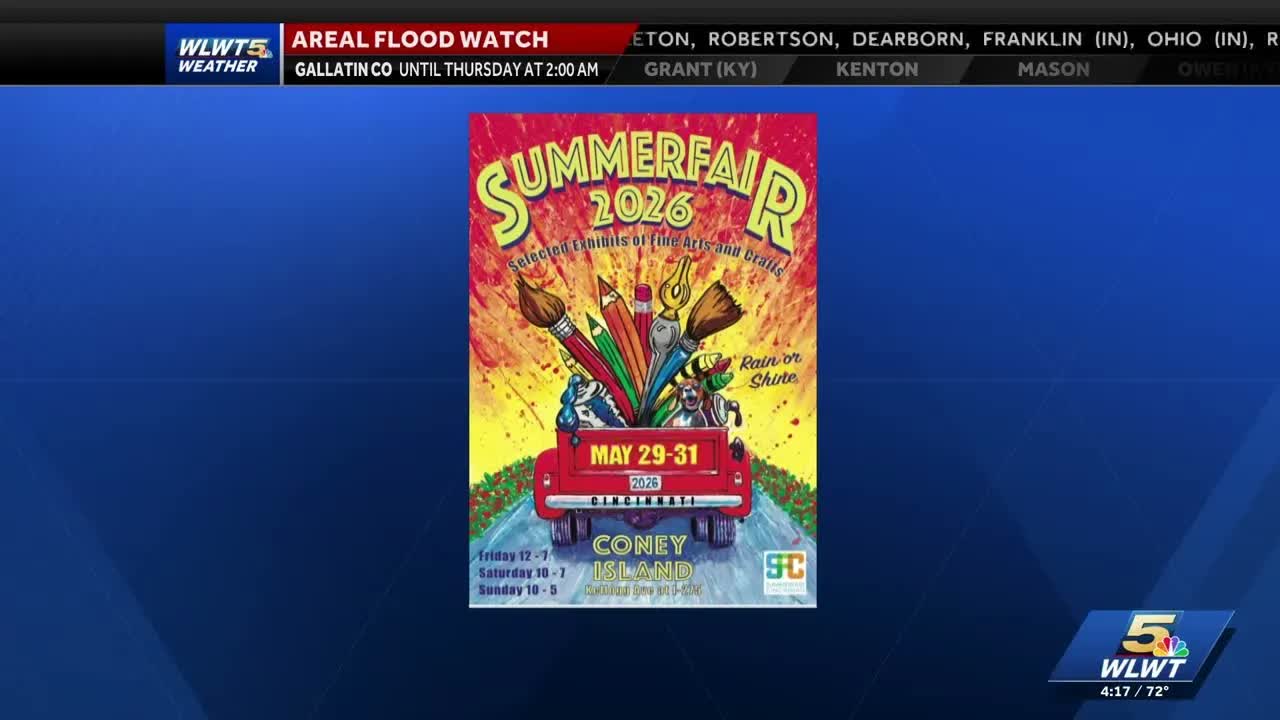 Summerfair art festival brings over 300 artists to Cincinnati