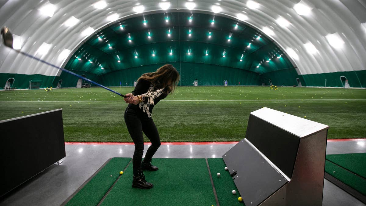 Here's how practicing off mats differs from practicing off real grass