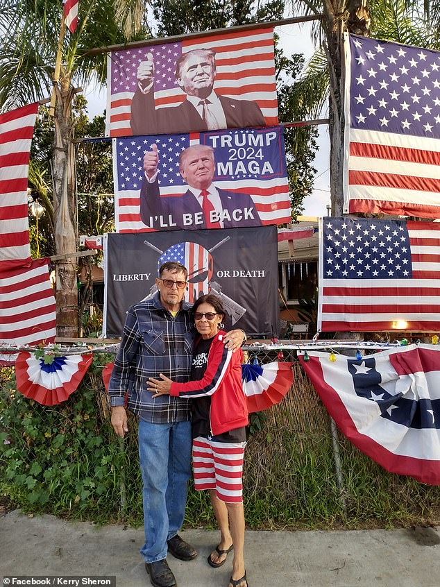Veteran dies after alleged attack outside his 'Trump House'