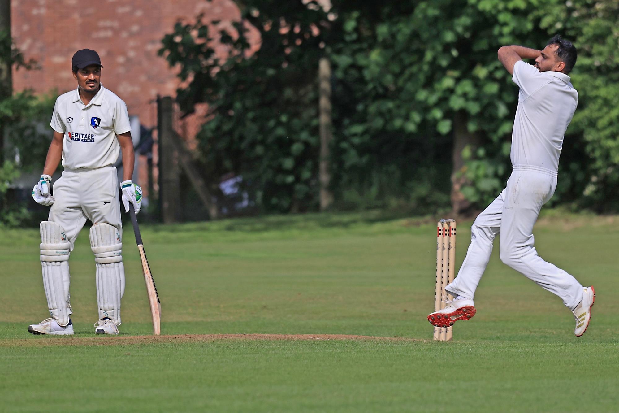 Standish come up just short in the sun against Ingol with Freckelton