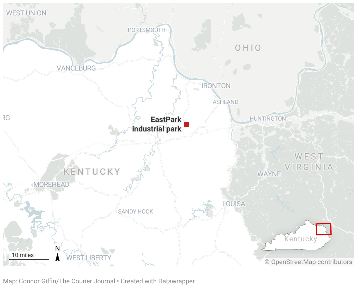 Data center coming to eastern Kentucky would be among state's largest