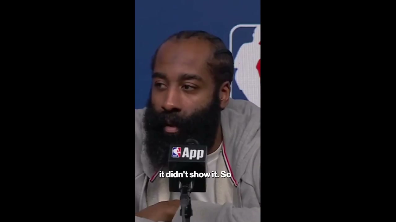 Harden said... what?