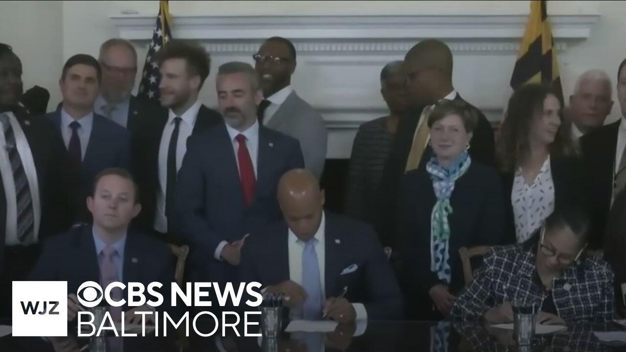 Maryland governor holds final bill signing ceremony of 2026 legislative ...