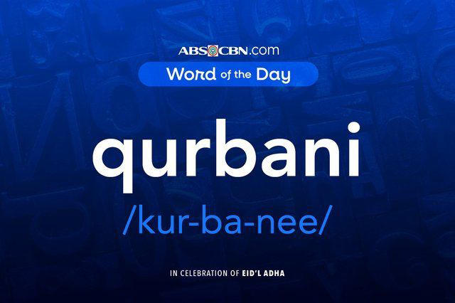 Word of the day for May 27, 2026: qurbani