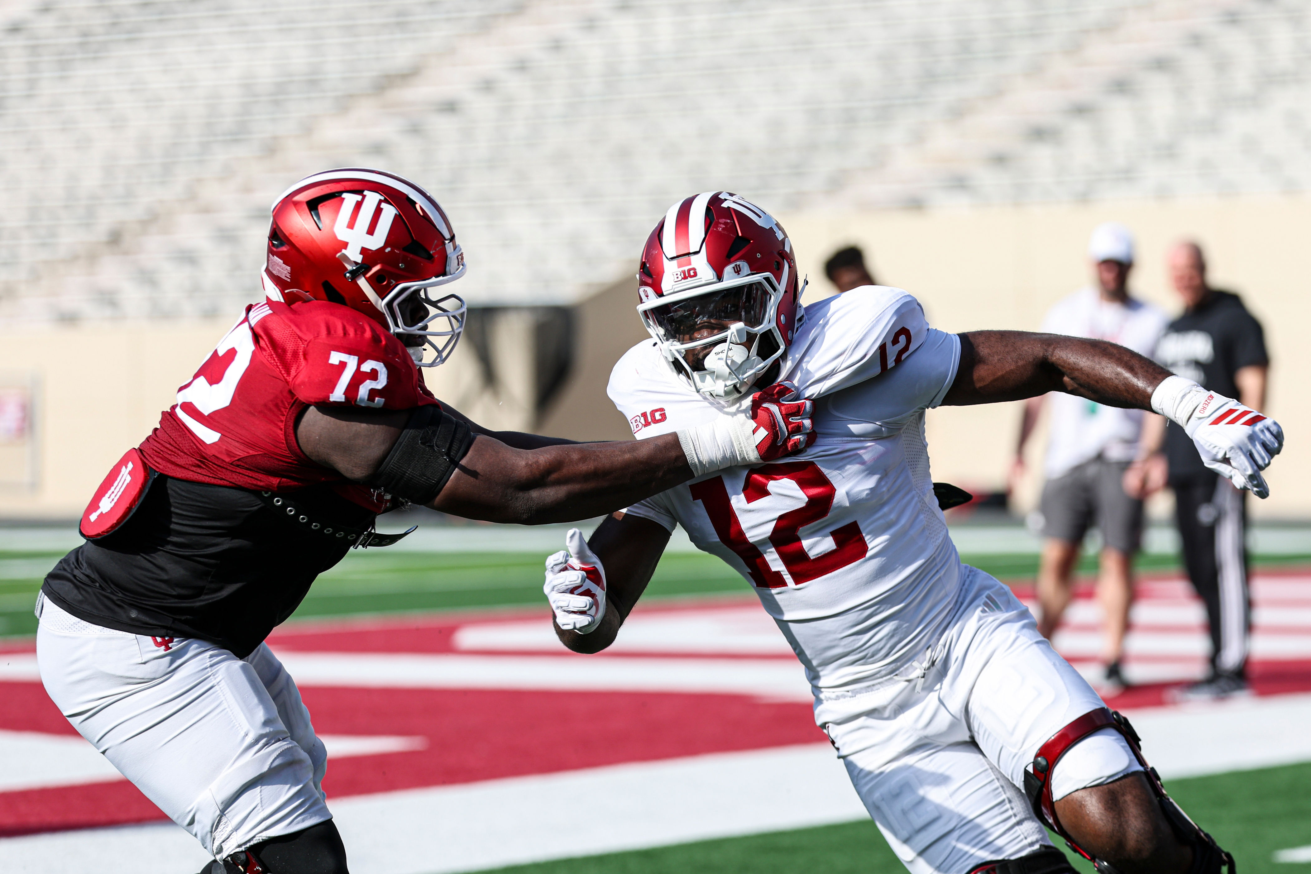 Curt Cignetti says these two transfers are really starting to take a step