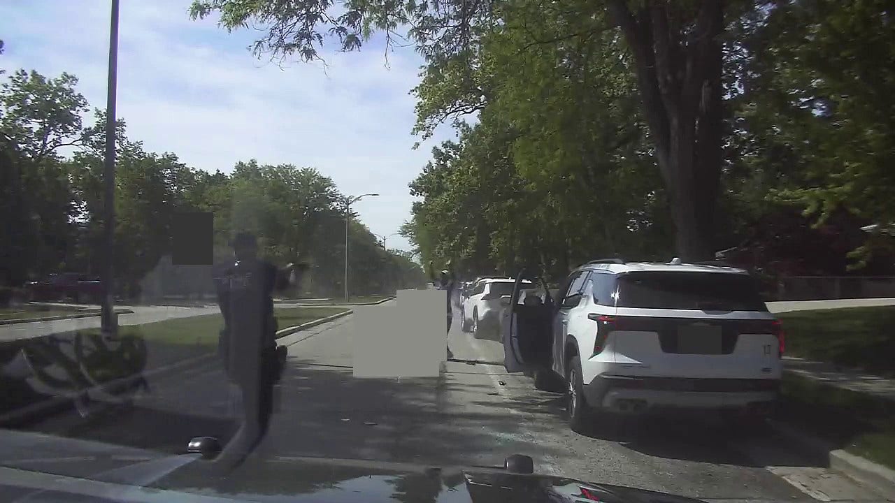 Greenfield police chase stolen car, driver arrested after crash