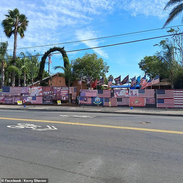 Veteran dies after alleged attack outside his 'Trump House'