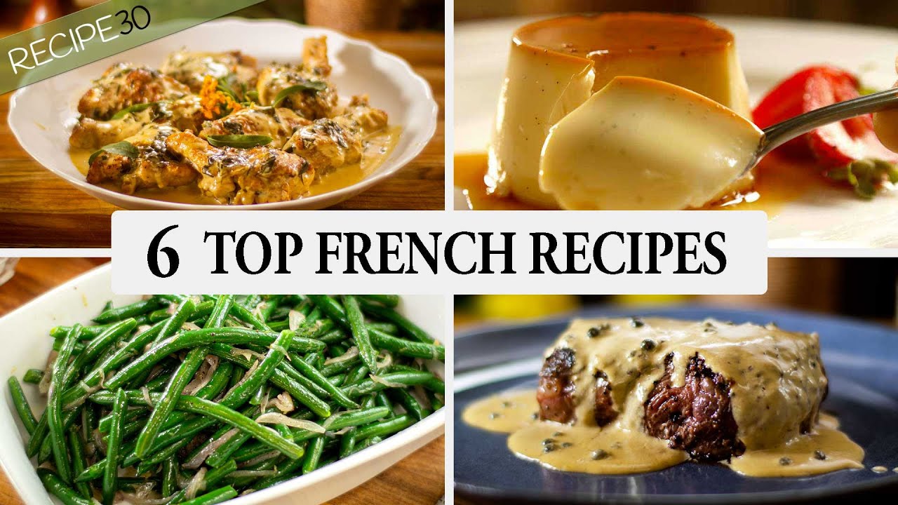 Top French dishes for every cook