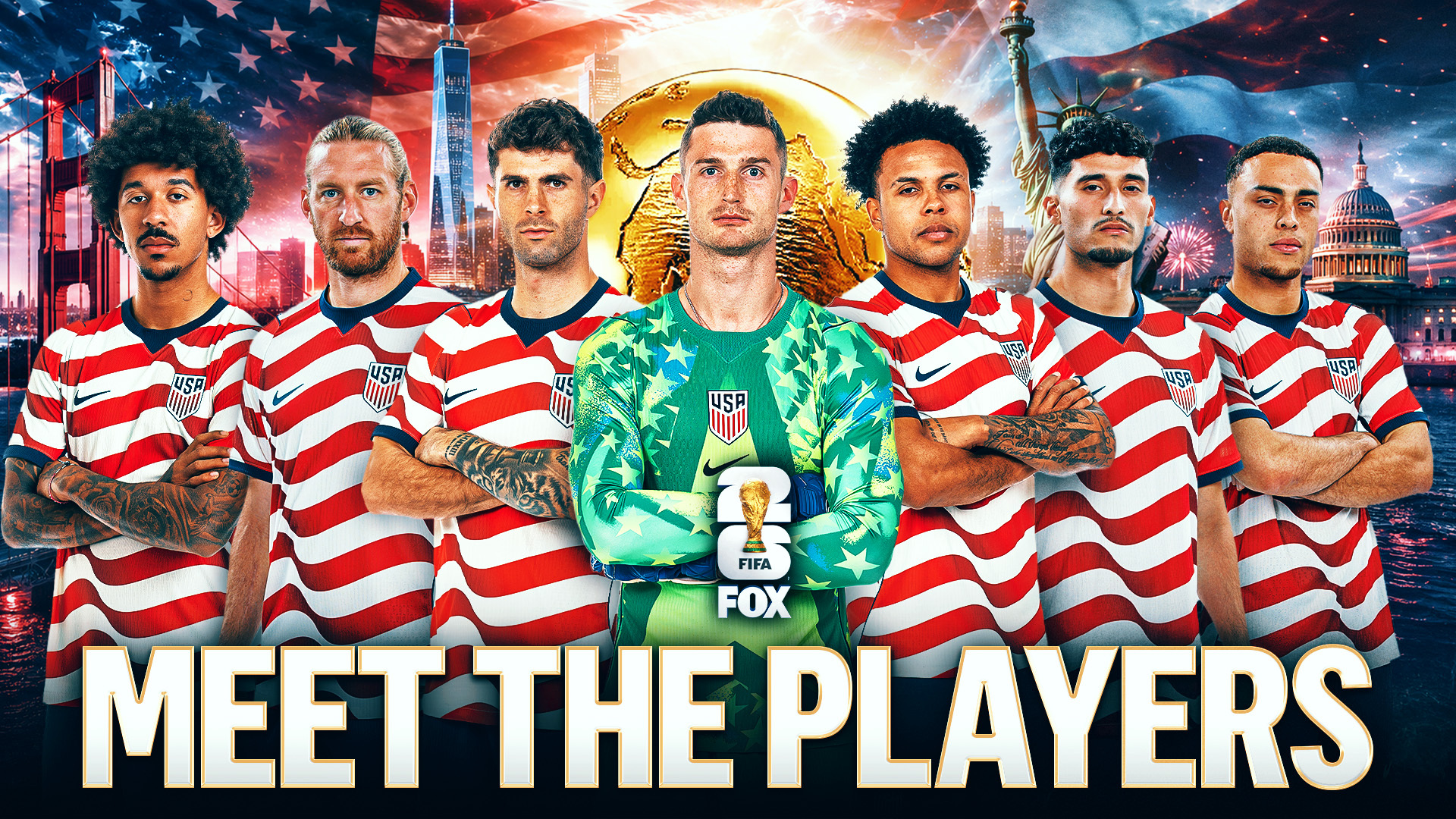 USA's 2026 FIFA World Cup roster: The 26 players ready to make history