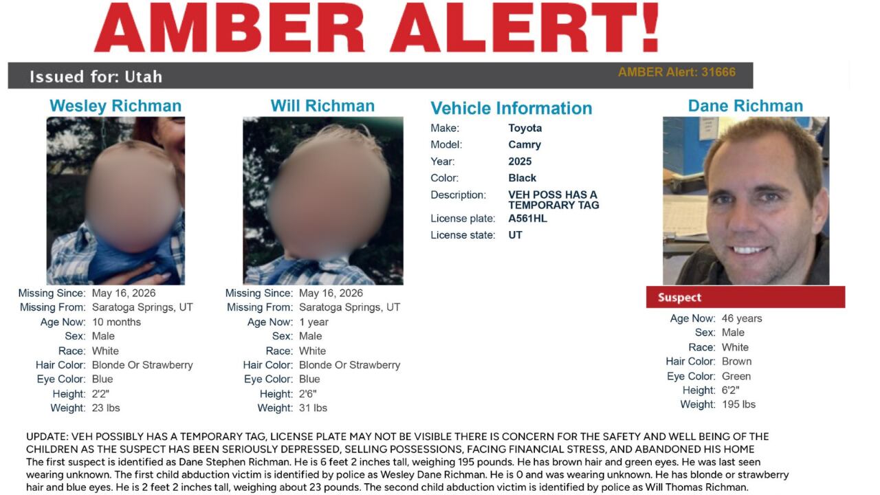 Alerta Amber en EE. UU. por dos bebés desaparecidos tras visita de ...