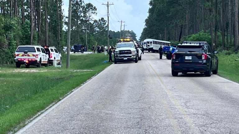 2 dead, 1 life-flighted after multivehicle wreck involving military bus ...