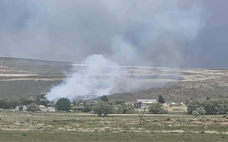 Firefighters quickly handle vegetation fire near Iona Hill
