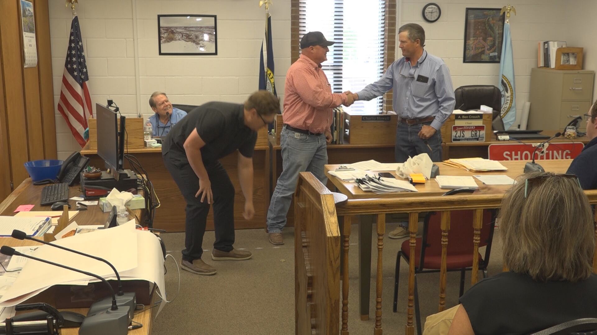Jesse Human wins coin toss to break election tie