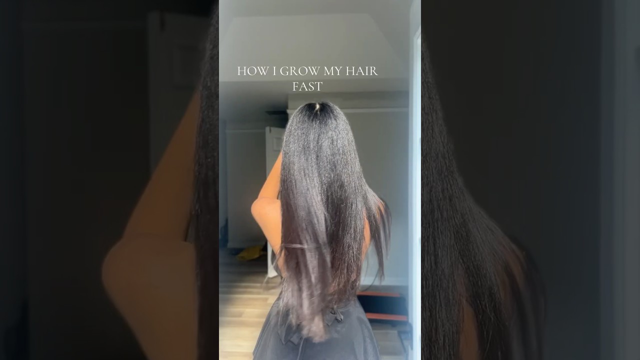 How I grew my hair fast!