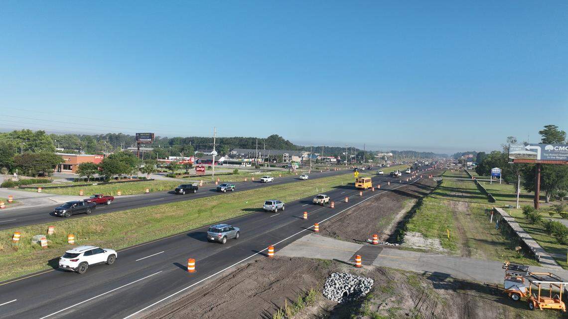 Horry County drivers can expect traffic lane changes as US 501 work ...