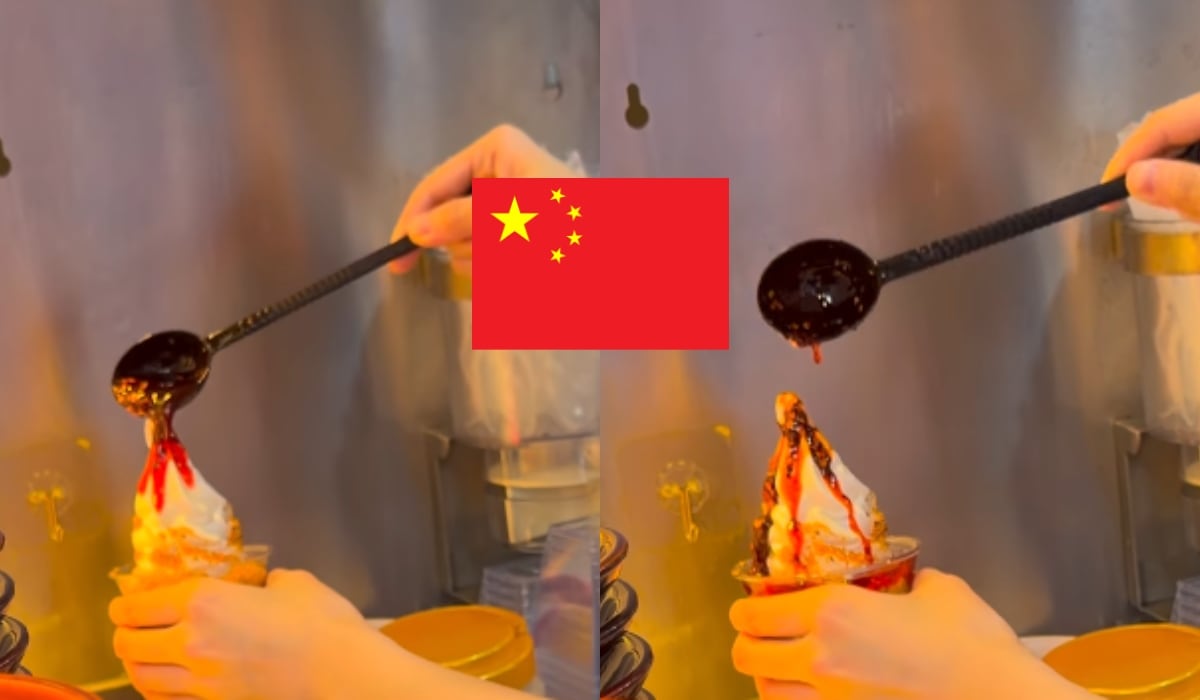 Impactante: En China sirven nieve acompañada con una cucharada de salsa ...