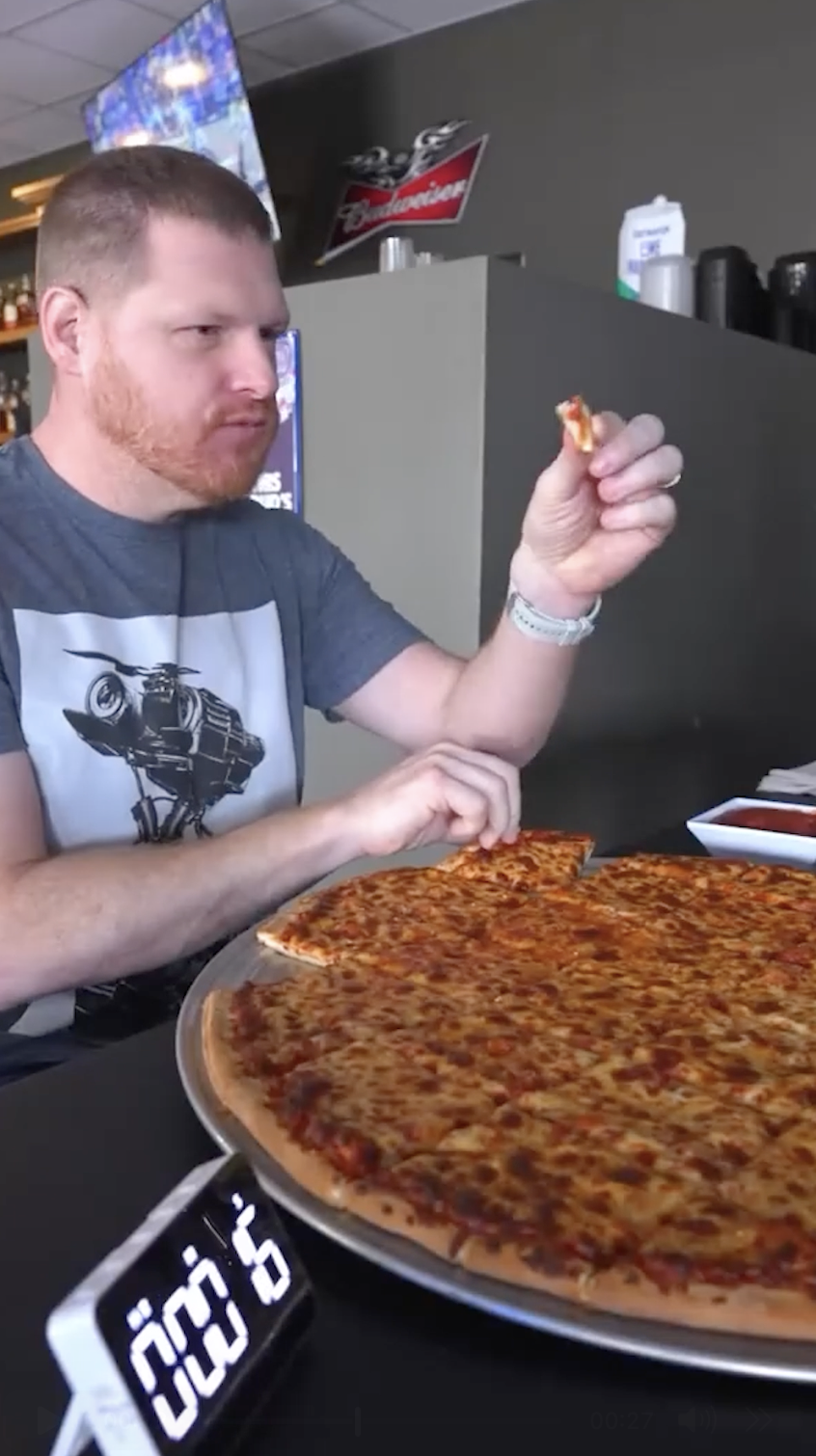 Taking on a giant pizza for $410 cash