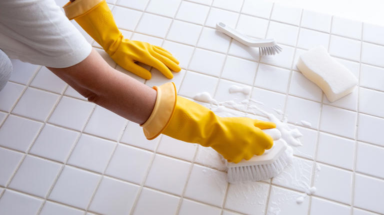 Combine three Dollar Tree products for the ultimate cleaning tool