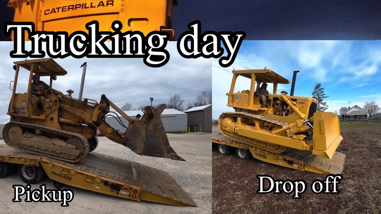 Check out my Cat D7F delivery and new FiatAllis!