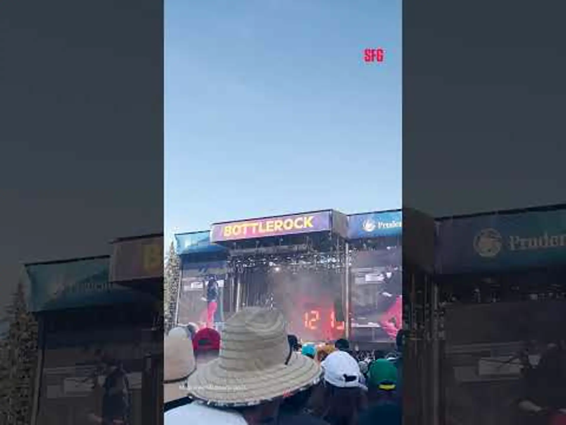 Sombr hits BottleRock with chaotic energy