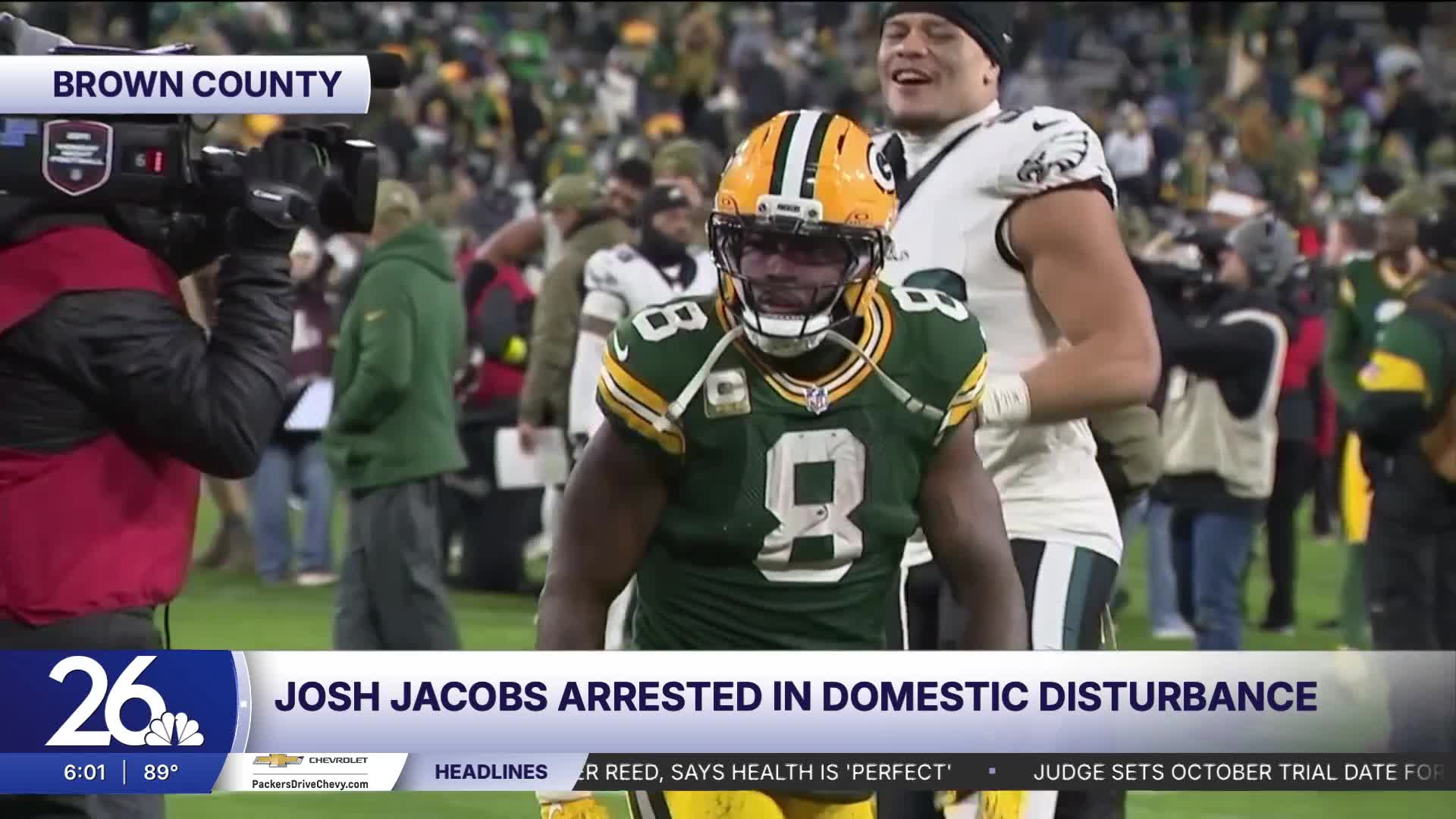 Josh Jacobs arrested