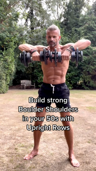 Why upright rows are great for shoulder strength over 50