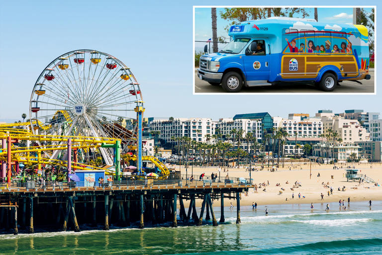 Beach bus program will take SoCal residents to Santa Monica for just $6 ...