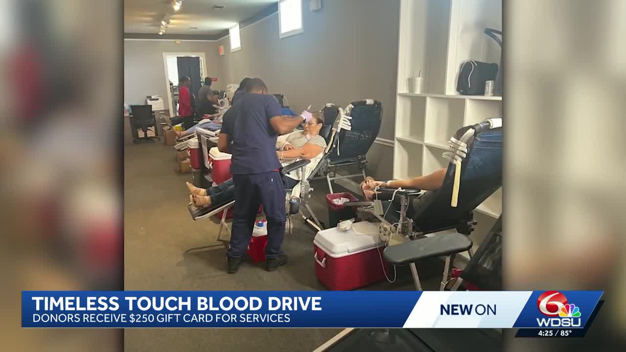Beauty for blood: Local business offers a big gift for the gift of life