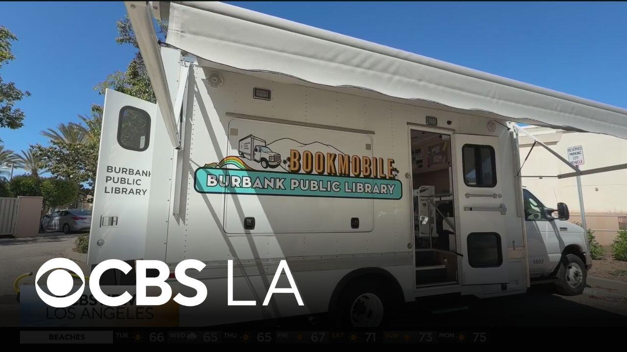 Burbank launches mobile library, offering books to the community