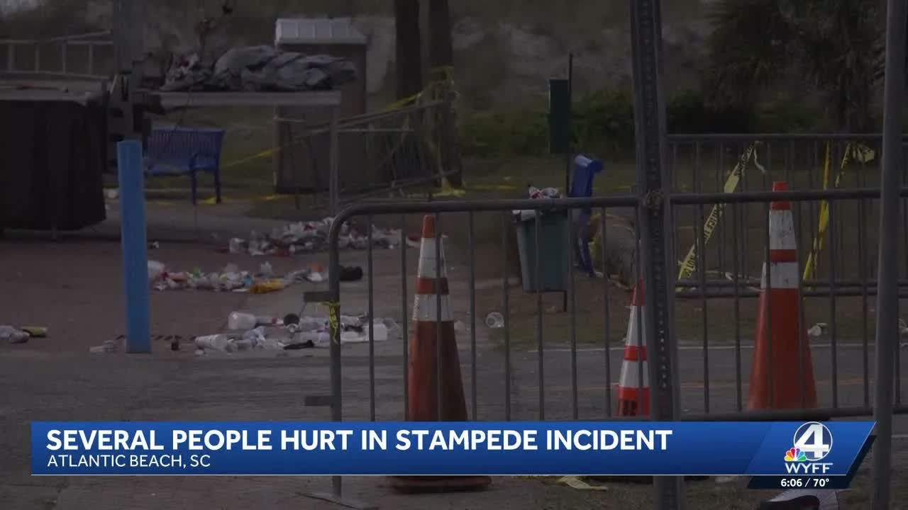Stampede incident leads to mass casualties in Horry County