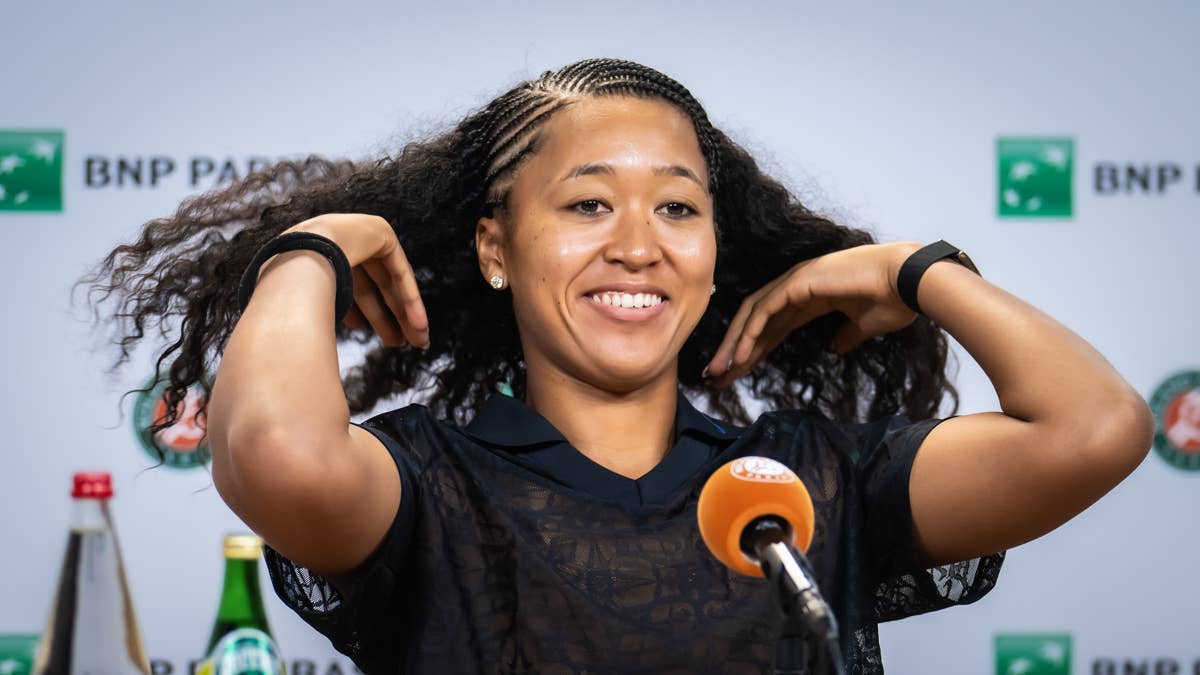 Naomi Osaka turns heads at French Open in stunning black dress and bold ...
