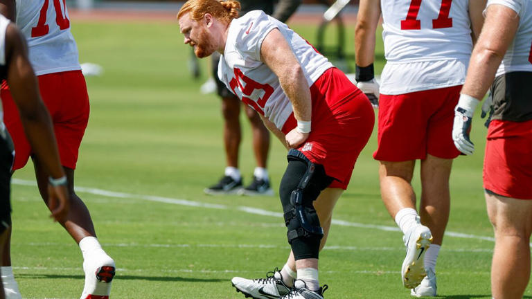 After missing most of 2025, Bucs guard Cody Mauch returns to practice