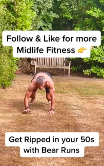 Full body bear run workouts helping adults stay strong and lean