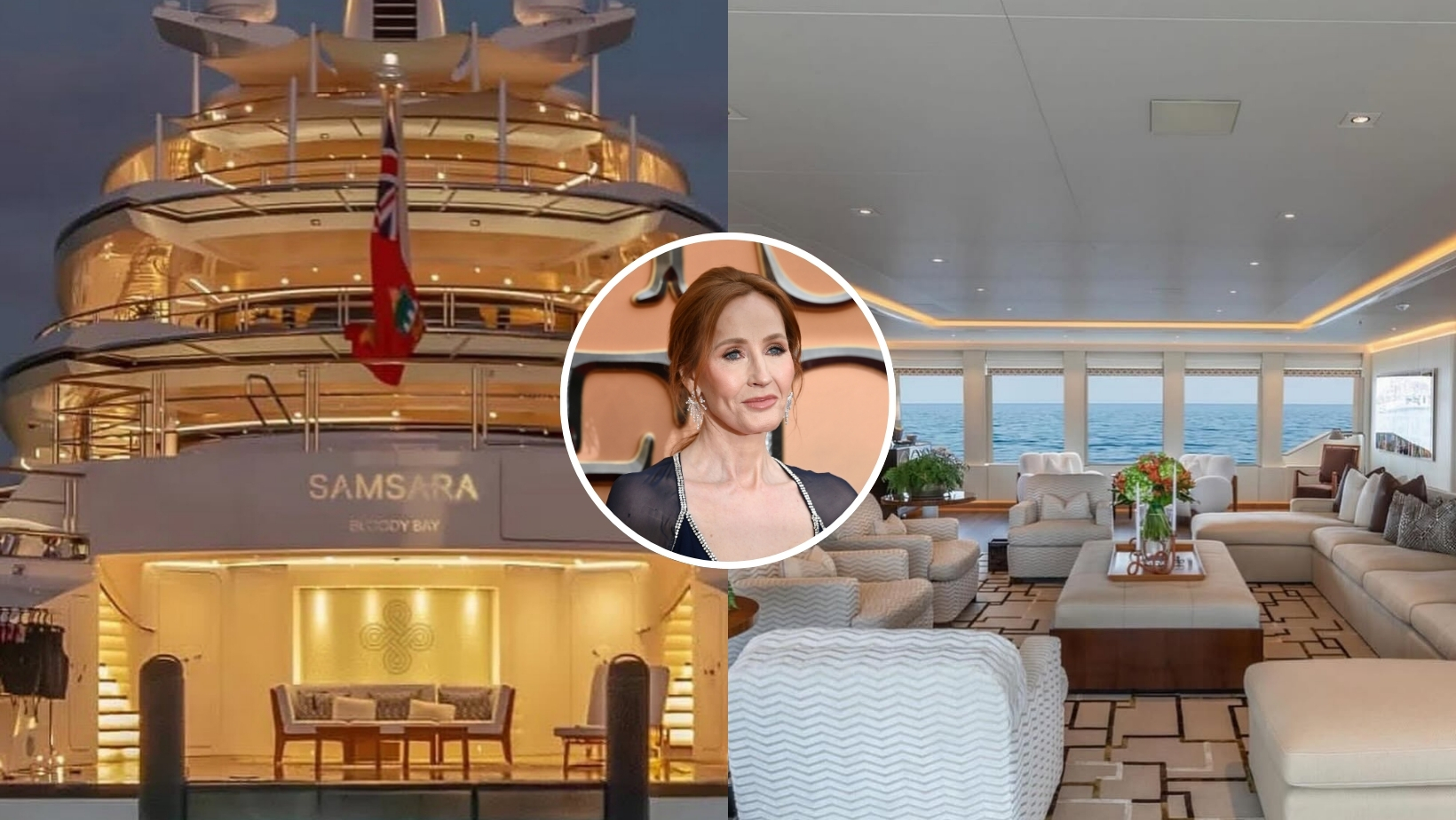 JK Rowling’s impressive yacht in 8 stunning photos