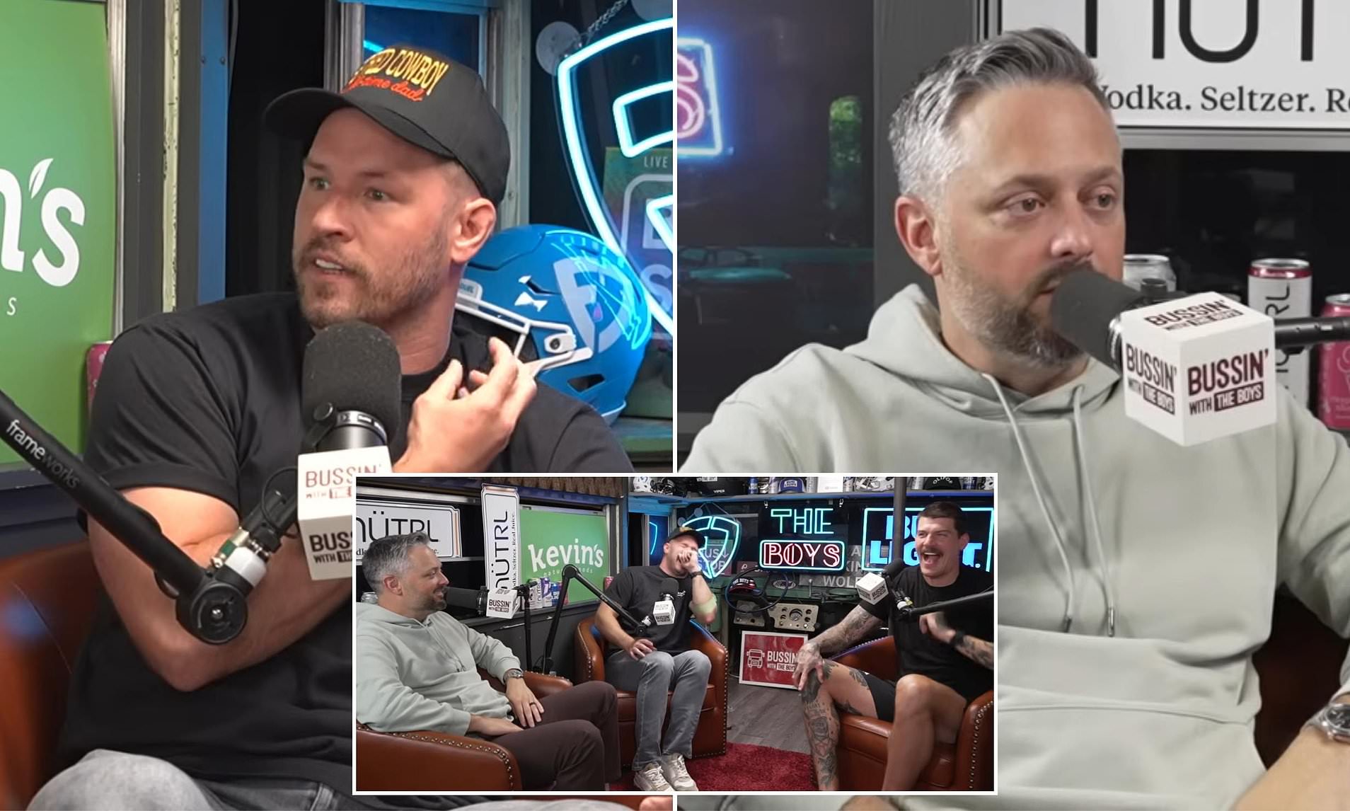 Bussin' with the Boys host reveals brain tumor scare to Nate Bargatze ...