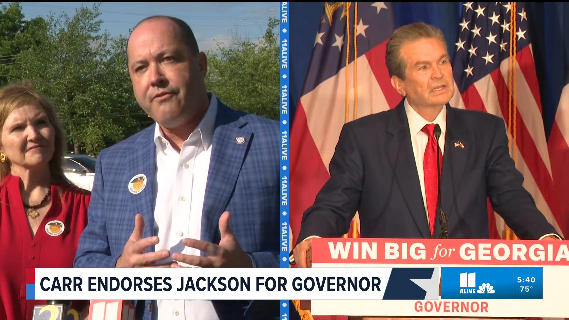 Chris Carr endorses Rick Jackson for governor; Abrams makes own endorsement