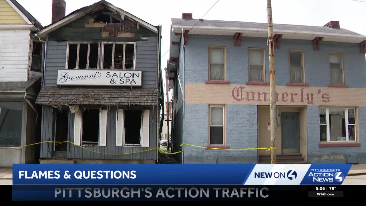 New Castle fire deemed suspicious; vacant building declared a total loss