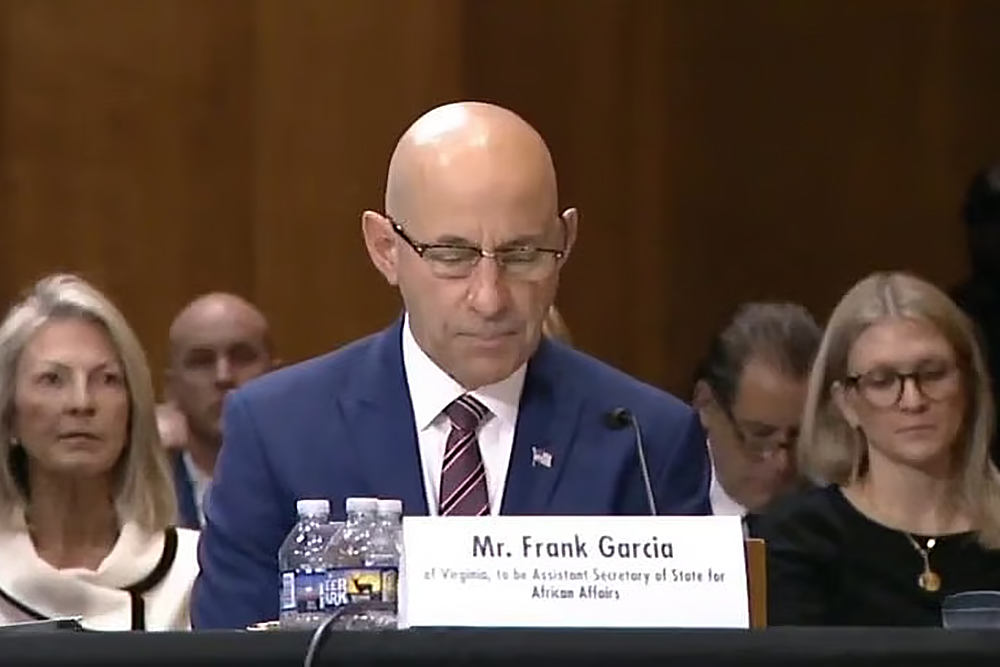 US Senate confirms veteran naval officer Frank Garcia as top Africa envoy