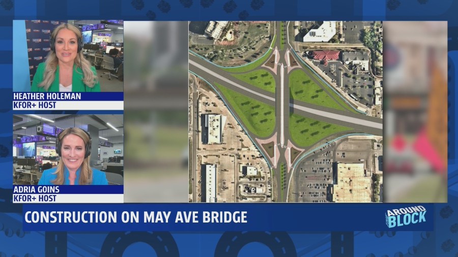 Around the block: Construction on May Ave bridge